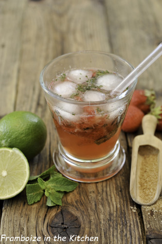 Mojito Fraise - Framboize in the kitchen