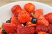 Salade de fruits rouges - Recettes simples et faciles de Framboize
