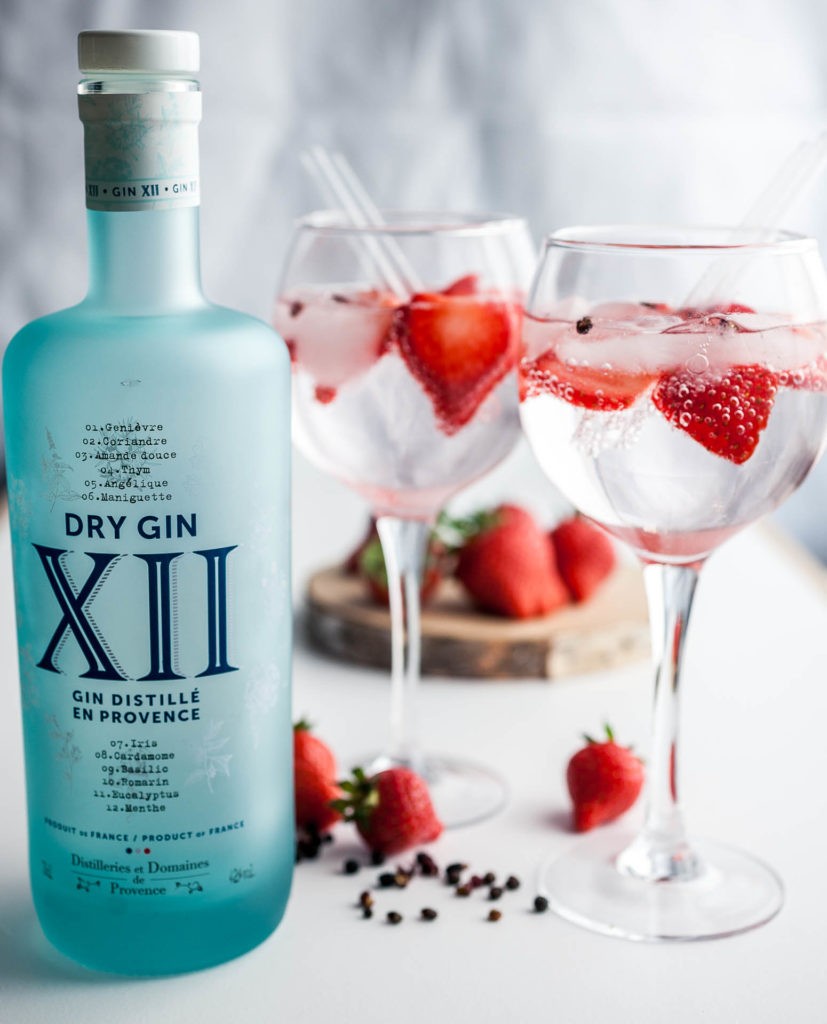 Cocktail : Gin XII, tonic, poivre et fraises - Recettes simples et ...