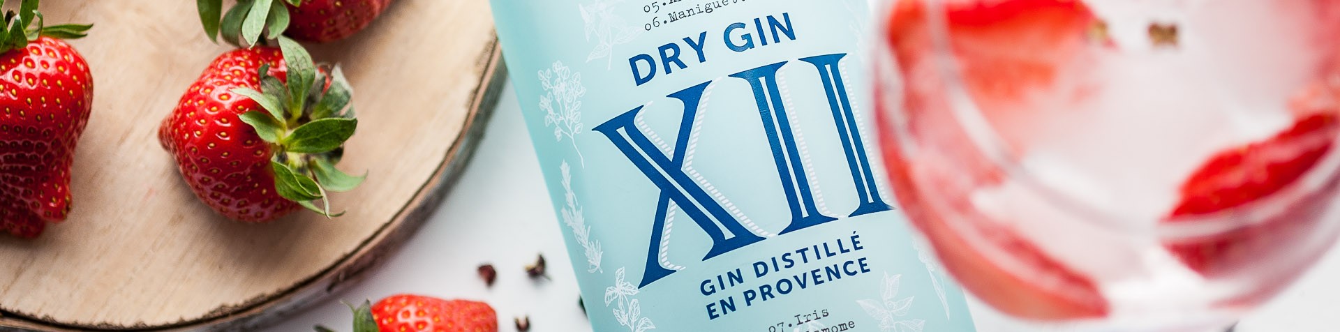 Cocktail : Gin XII, tonic, poivre et fraises - Recettes simples et ...